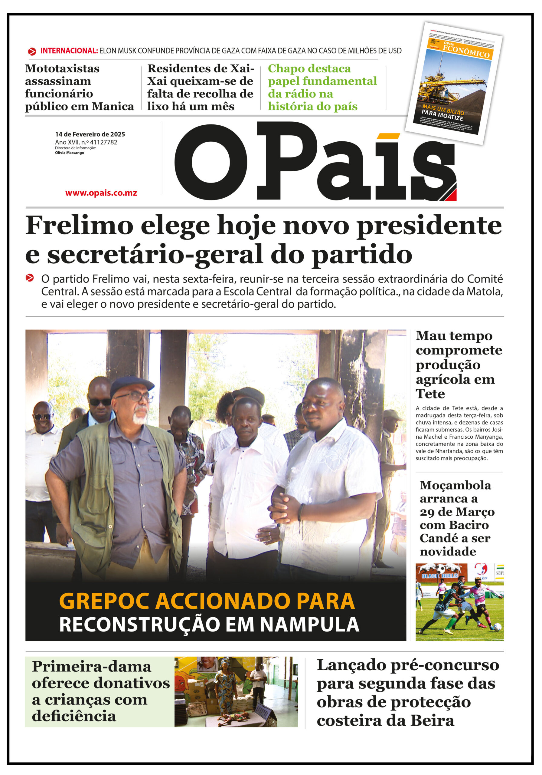 Deslocados de Cabo Delgado procuram refúgio em Inhambane - O País - A ...