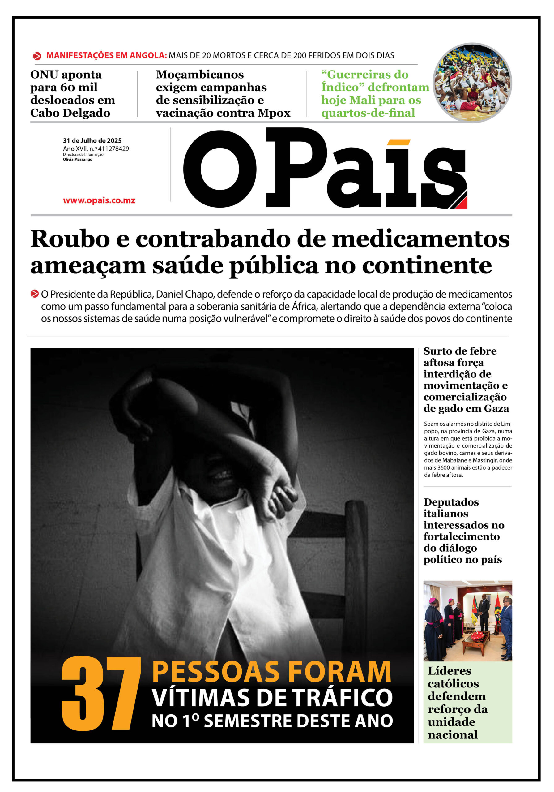 Maputo celebra hoje 134 anos de elevação à cidade - O País - A verdade ...